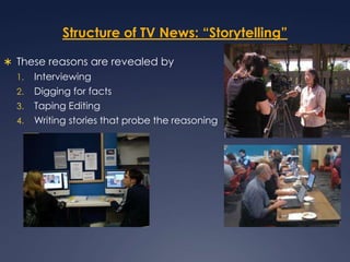 Structure of TV News | PPTX