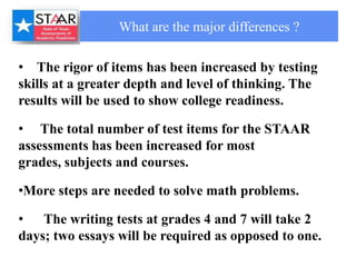 New staar requirements for elementary | PPTX | Standardized Testing ...