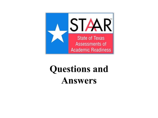 New staar requirements for elementary | PPTX | Standardized Testing ...