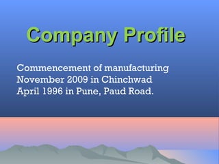 New Standard Enterprises in Pune | PPT