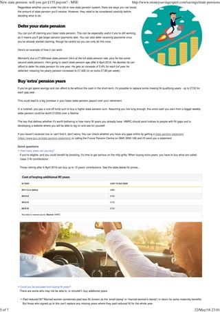 New UK state pension explained | PDF