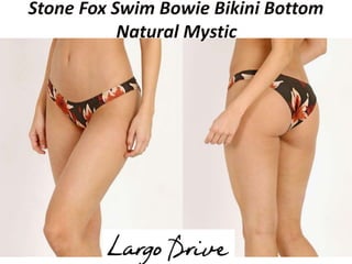New stone fox swimwear | PPTX | Swimming | Sports