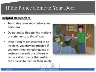 How to Interact with Law Enforcement Officers | PDF