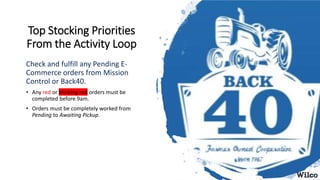 Stocker Team Training with E-Commerce | PPT