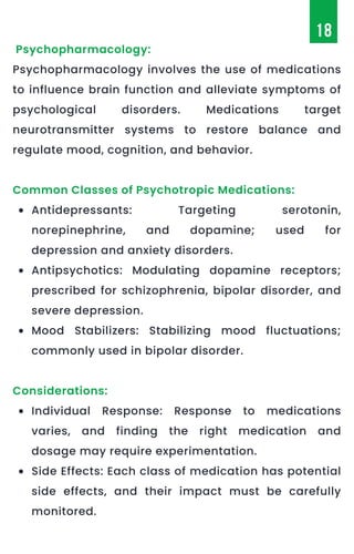 Treatment of Psychological Disorders | PDF | Brain and Nervous System ...