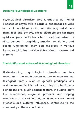 Treatment of Psychological Disorders | PDF