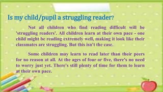 new Struggling Reader and Strategies .pptx