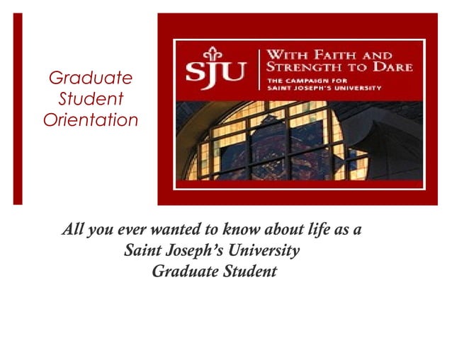 New student orientation | PPT