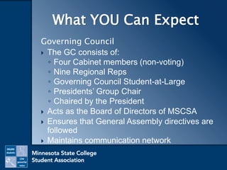 MSCSA New Student Orientation | PPT