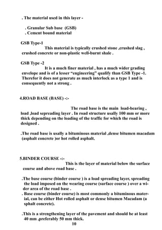 ROAD CONSTRUCTION(BITUMEN) SUMMER TRAINING REPORT | PDF