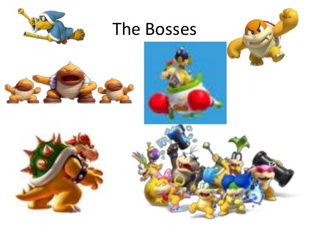 Super Mario Galaxy 2 Bosses Names