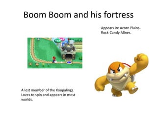 Mario Boom Boom Spin