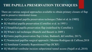 New Surgery Approaches Preserving Entire Papilla To Treat.pptx