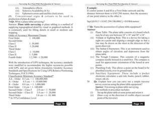 New Land Surveying Key Point With Past Questions & Answers | PDF