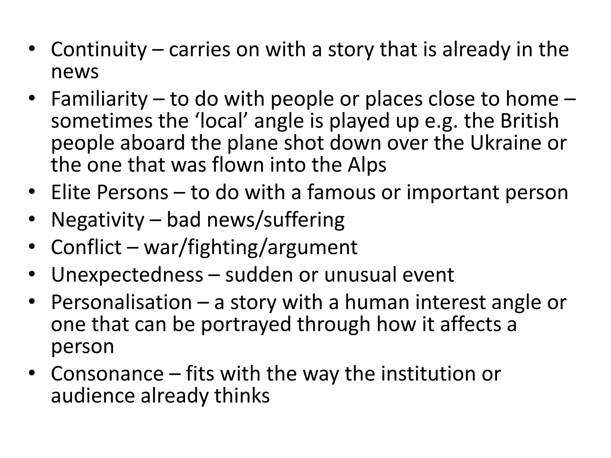 News values (2) | PPTX
