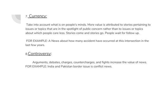 News values | PDF