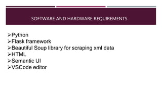 News web application | PPTX