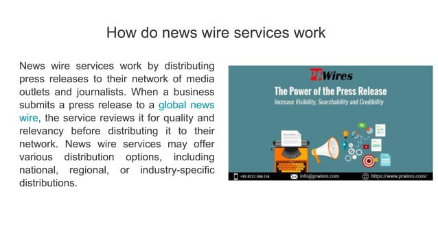 News wire services ppt.pptx