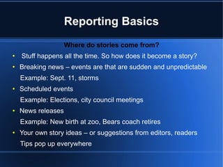 Newswriting | PPT