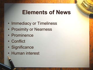 Newswriting | PPSX