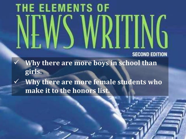 News Writing the Philippine Science High School Way | PPTX