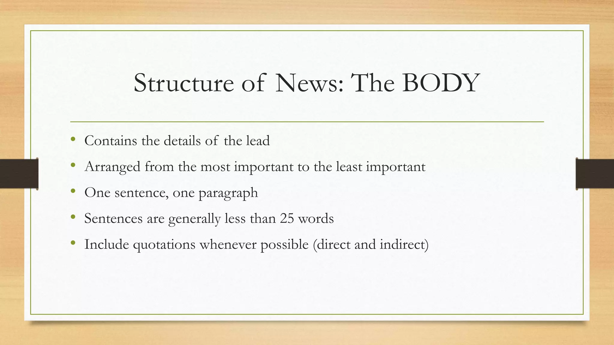 News Writing | PDF
