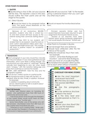 Newswriting for College Students | PDF