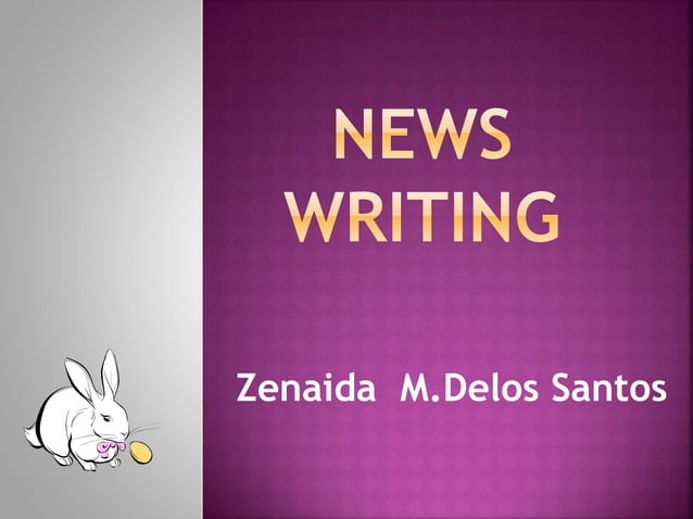 NEWS WRITING_journalism_slide decks_education | PPT