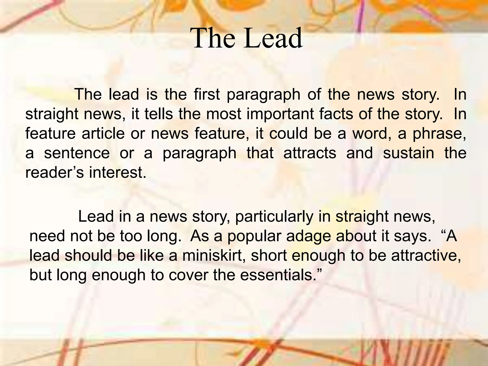 NEWSWRITING - CAMPUS JOURNALISM 101 FOR LEARNERS | PPTX