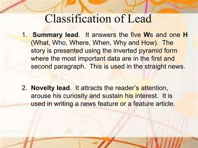 NEWSWRITING - CAMPUS JOURNALISM 101 FOR LEARNERS | PPTX