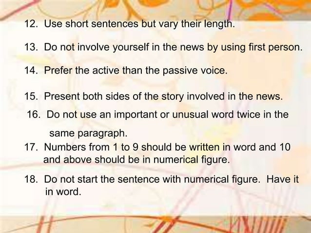 NEWSWRITING - CAMPUS JOURNALISM 101 FOR LEARNERS | PPTX