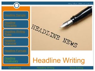News Writing Basics | PPT