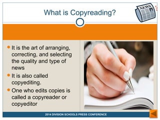 News Writing Basics | PPT