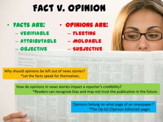 Newswriting Basics #1 - Slideshare | PPT