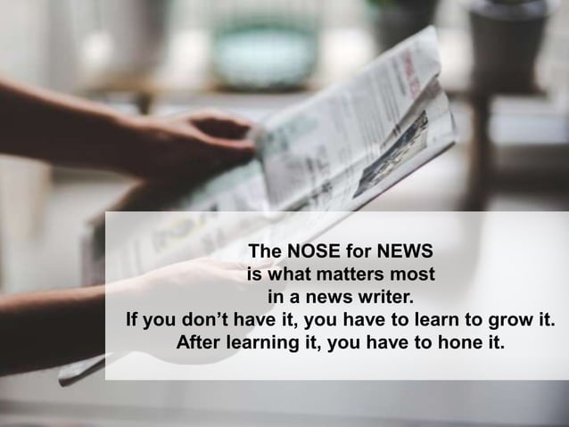 Campus Journalism 101: News Writing | PPTX | Education