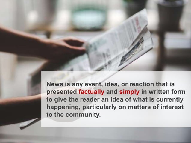 Campus Journalism 101: News Writing | PPTX | Education