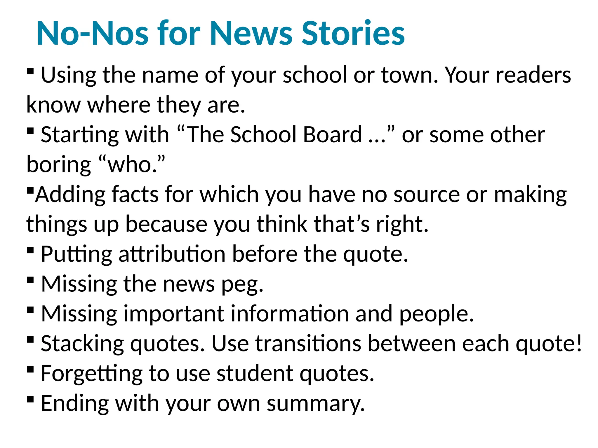 News Writing Structure Different Grade Levels.pptx
