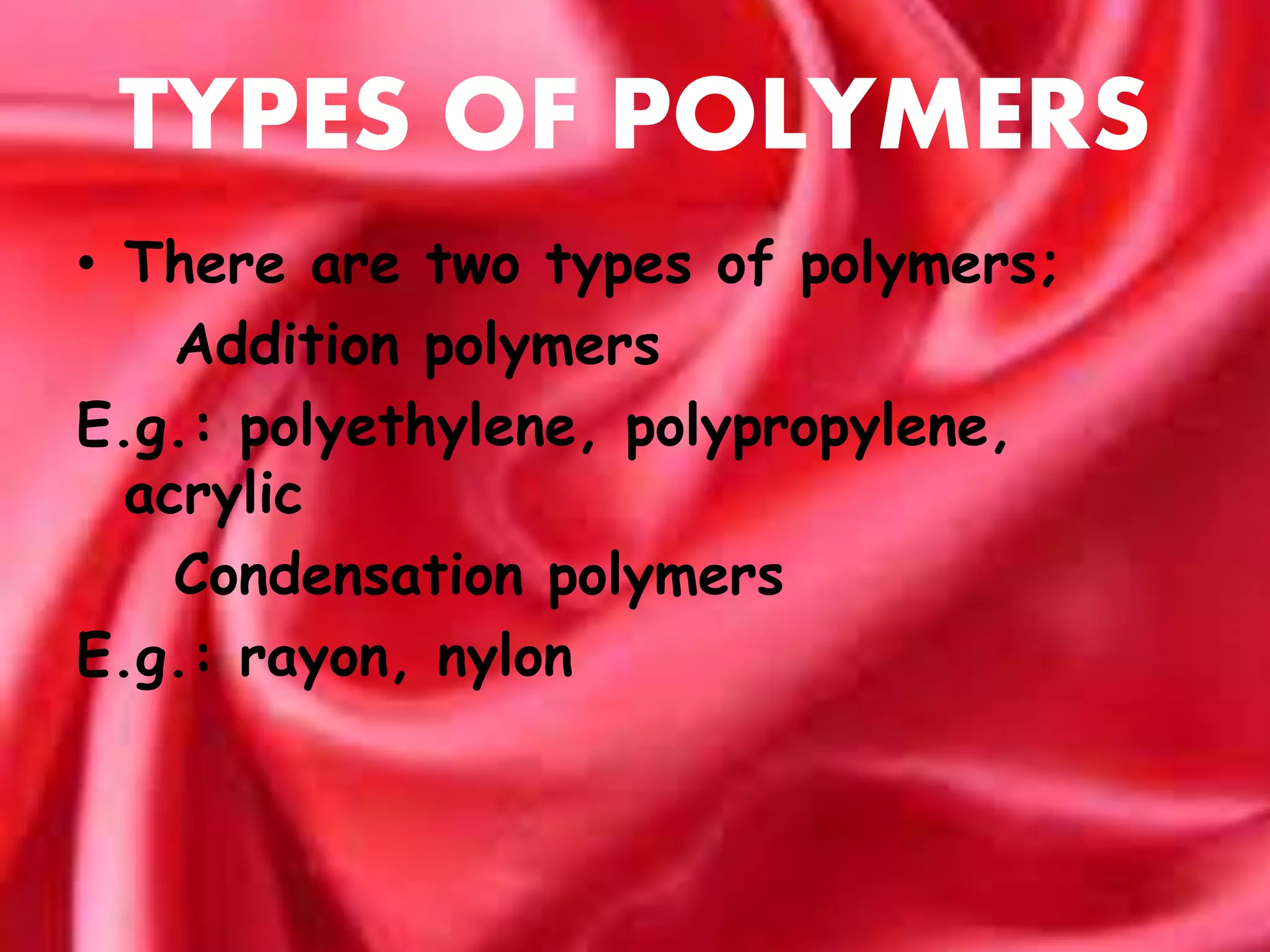 New synthetic polymer | PPTX