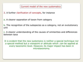 New Systematics | PPTX