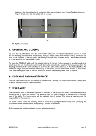 newtableconcept user manual | PDF