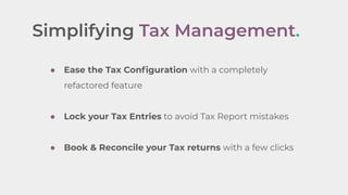 New Tax Engine | PPT