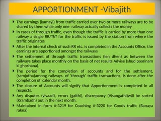 New railway traffic book with proper explaination | PPT