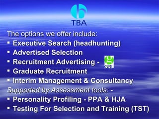 New TBA Presentation | PPT | Free Download