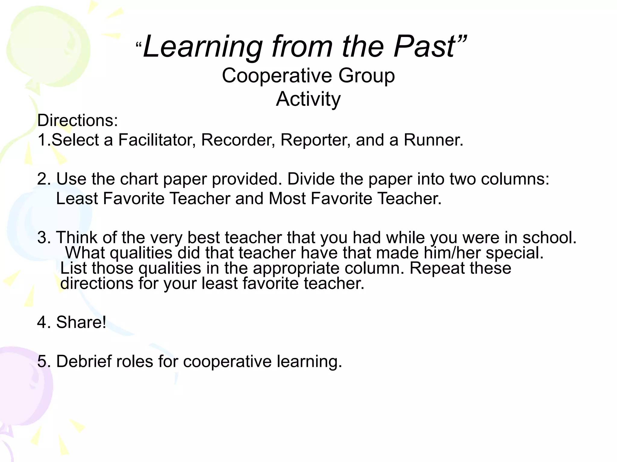 New teacher orientation ppt10 | PPT