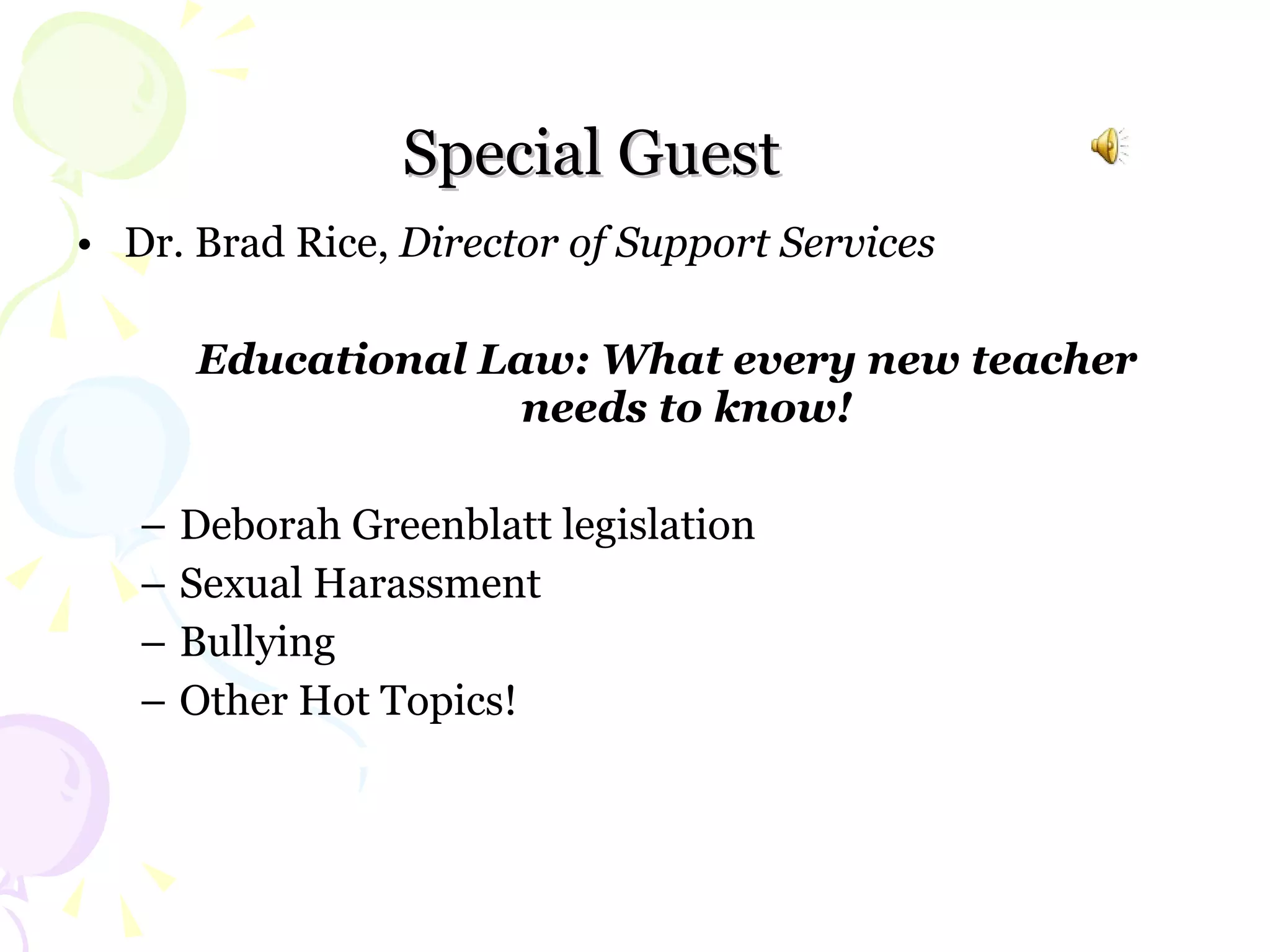 New teacher orientation ppt10 | PPT