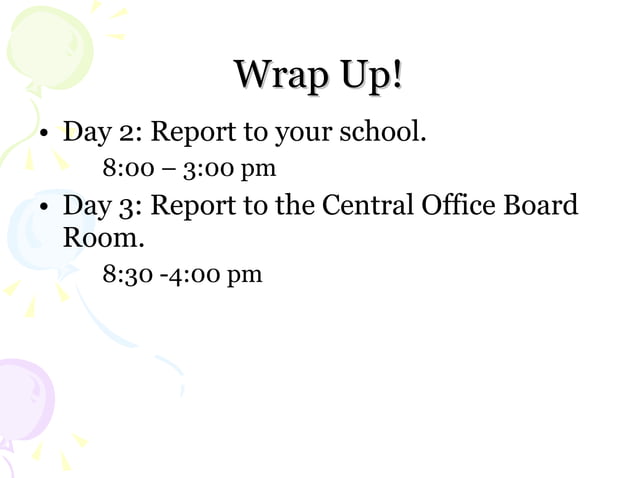 New teacher orientation ppt10 | PPT | Educational Assessment | Education