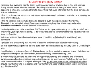 New teastament giving v.tithing, master, ppt, 5 22-14 | PPTX