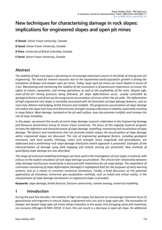 New techniques for characterising damage in rock slopes.pdf | Climbing ...