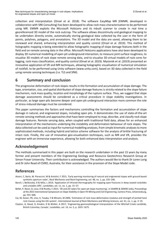 New techniques for characterising damage in rock slopes.pdf | Climbing ...