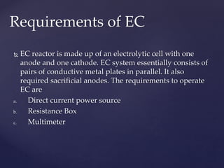 New technolgies for wastewater treatment | PPT